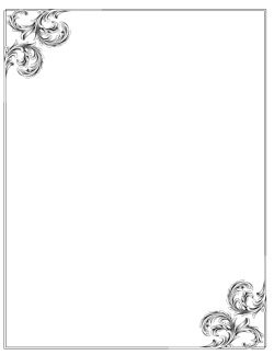 Vintage Border | Free Instant Download | Personal & commercial use