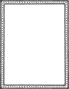 Free border doodle - customize online and then download or print