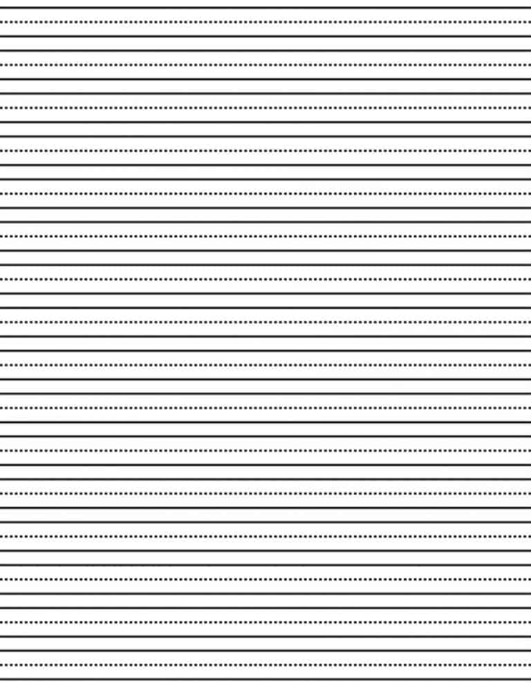 Lined Paper for Kids | Customize Online & Download Free