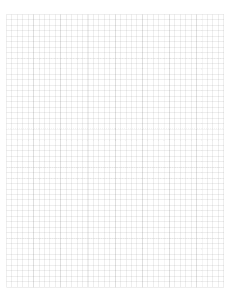 Free Printable Graph Paper Template | Instant Download