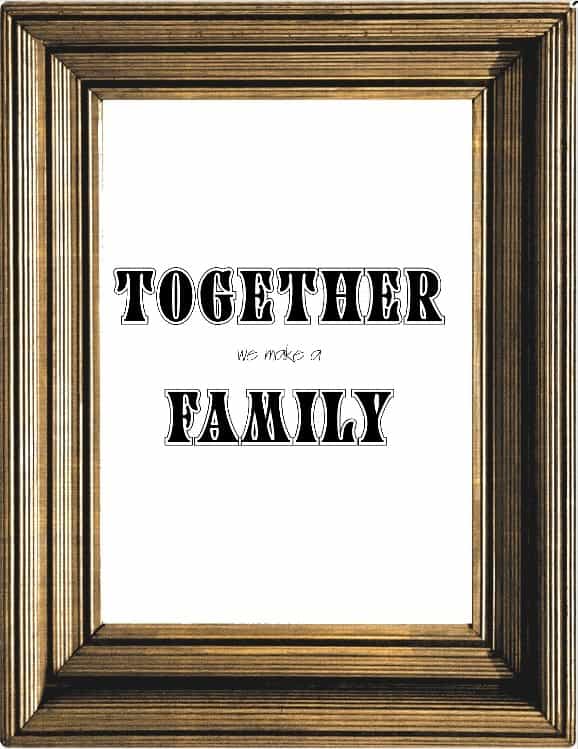 Family posters | Customize Online & Print at Home (Free)