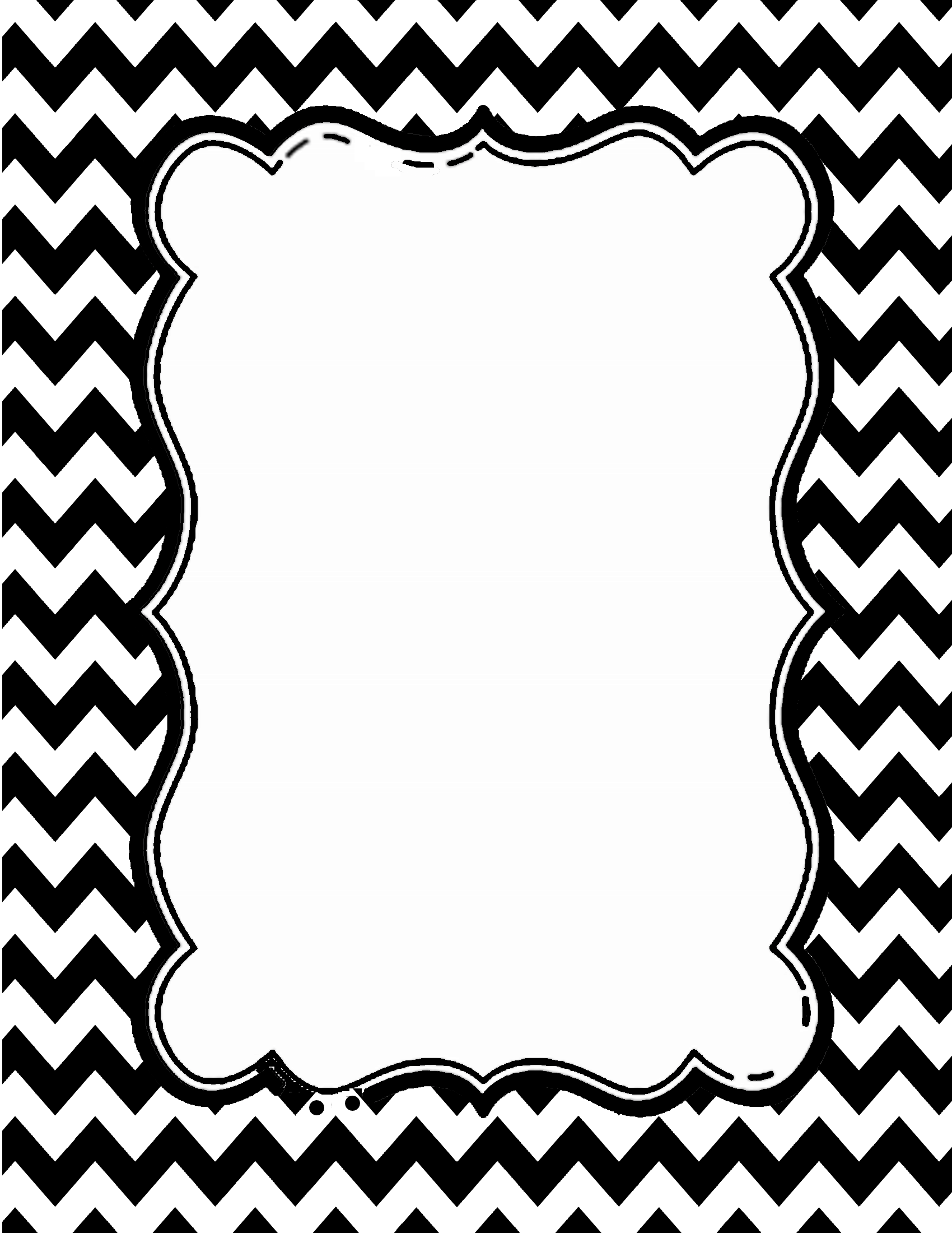 Chevron Border | Free Download in Any Color You Want