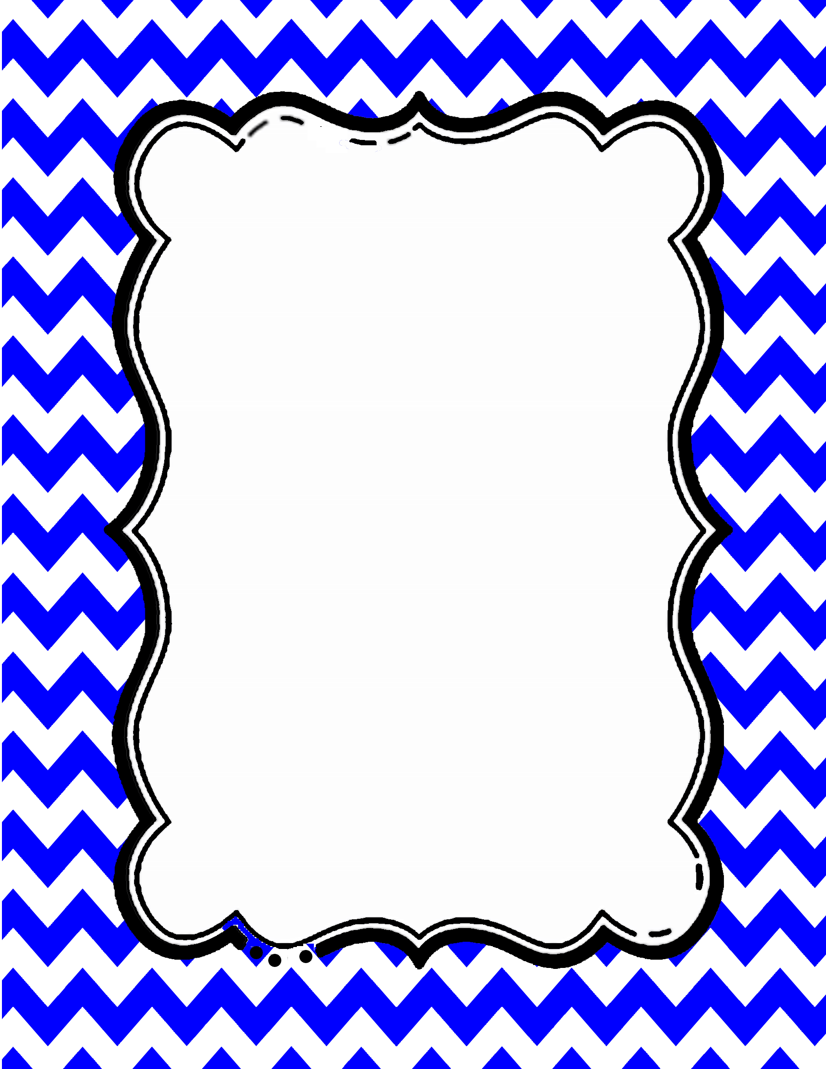 Chevron Border | Free Download in Any Color You Want