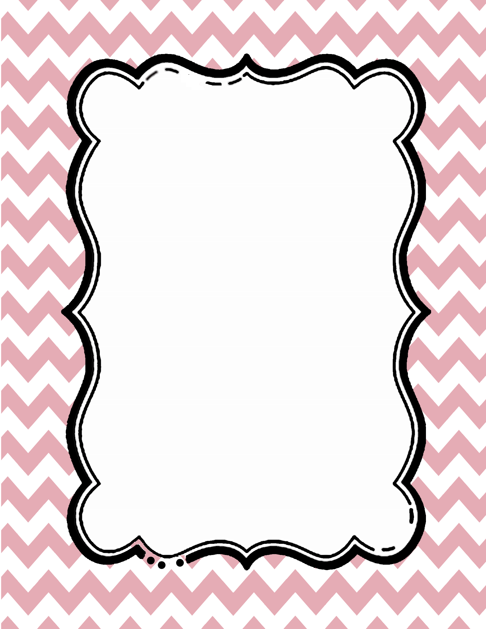 Chevron Border | Free Download in Any Color You Want