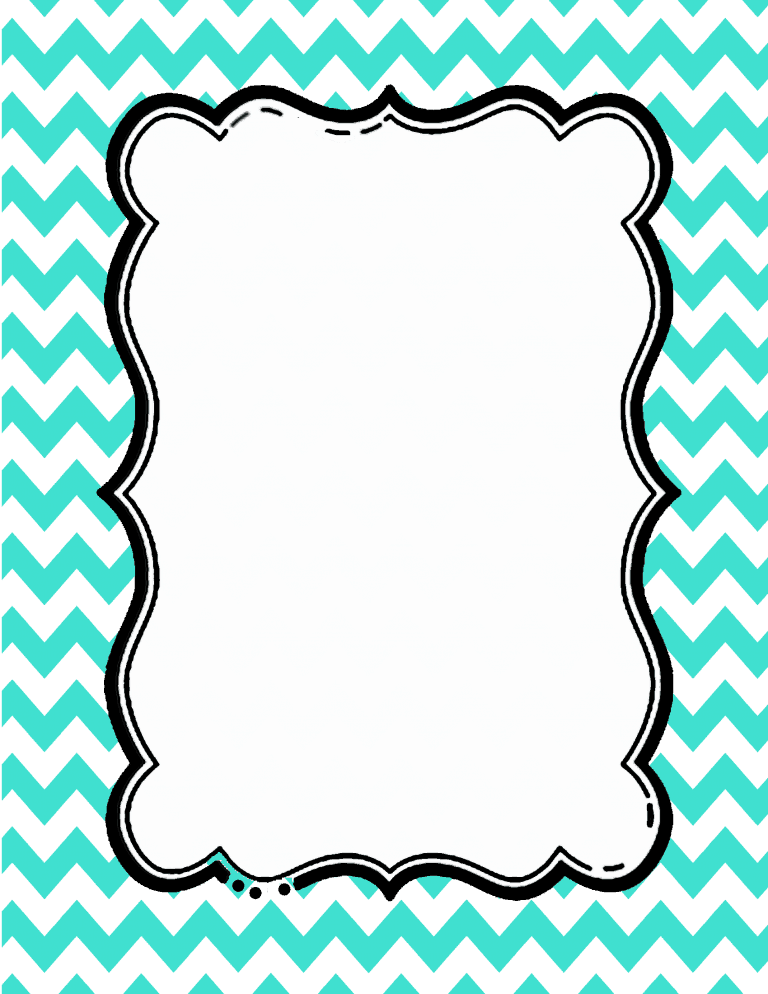 Chevron Border | Free Download in Any Color You Want