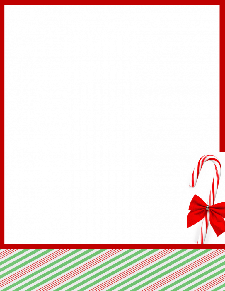 Free Christmas Border | Customize Online | Personal & commercial use